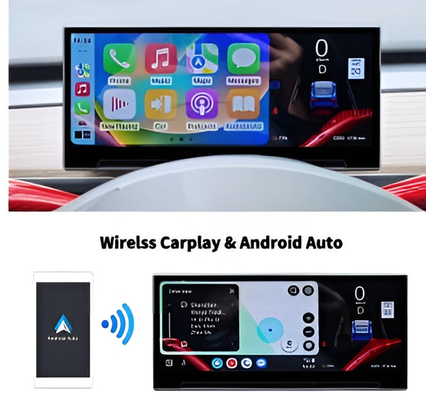 Tesla Carplay HUD Android Auto Instrument Cluster Screen – Carplay Hacks